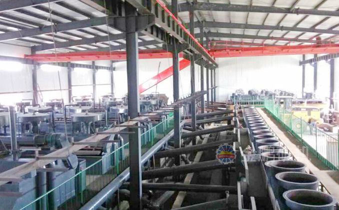 Graphite mineral processing flowsheet - Yantai Jinpeng Mining equipment ...